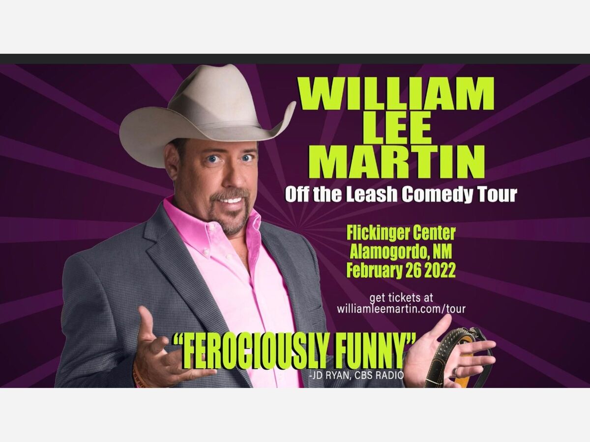 William Lee Martin at the Flickinger Center Feb 26 | 2nd Life Media ...